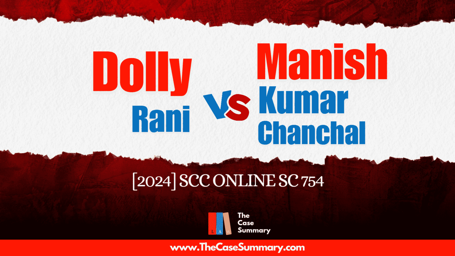 Dolly Rani v Manish Kumar Chanchal (2024) [Case Summary]